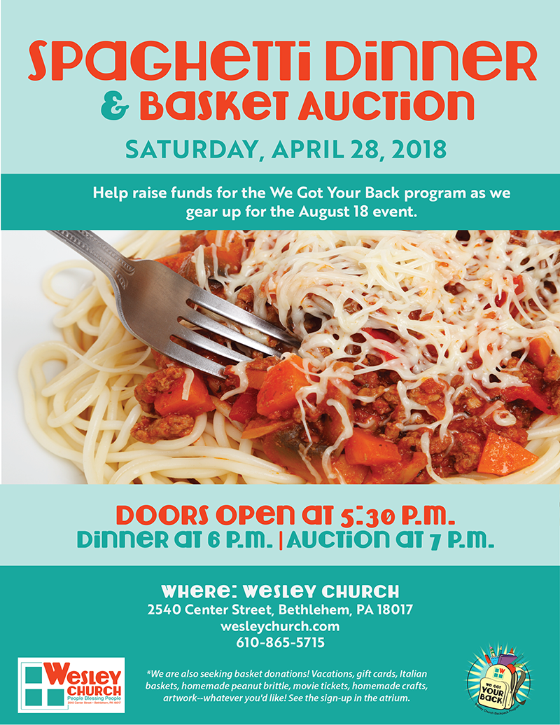 Dinner flyer